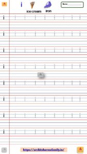 Small (Lowercase) Letter a to z Printable Writing Worksheet – Archit Sharma