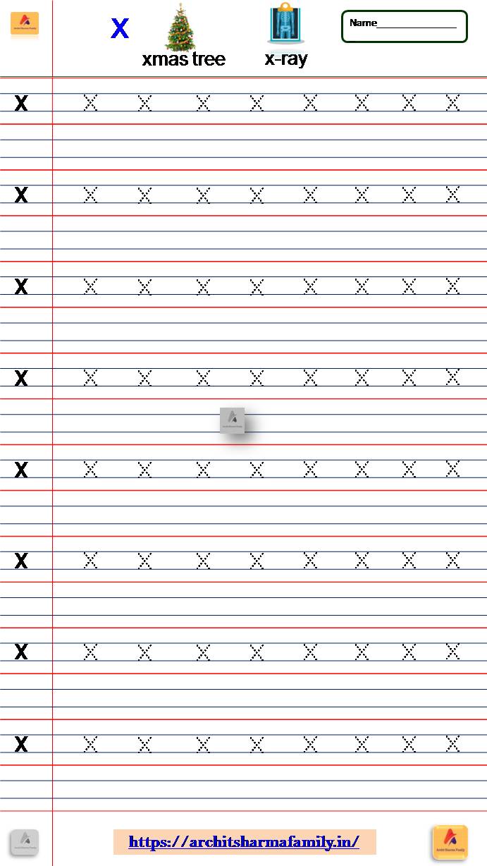 Small (Lowercase) Letter a to z Printable Writing Worksheet – Archit Sharma